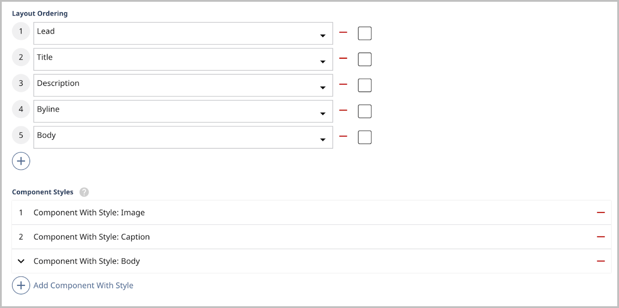 Configuring an Apple News stylesheet | Brightspot Docs